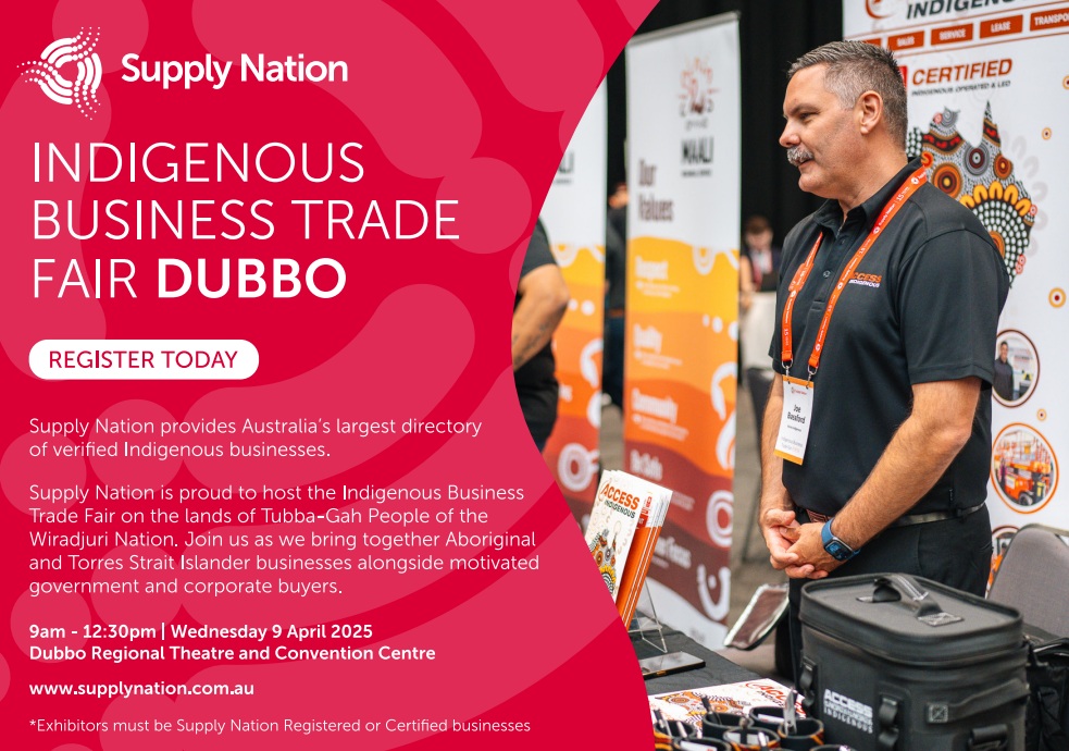 Indigenous Business Trade Fair Dubbo, April 9th 2025 – Local Government Procurement
